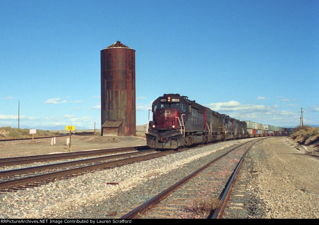 SP 8623 W/B Detour on ATSF